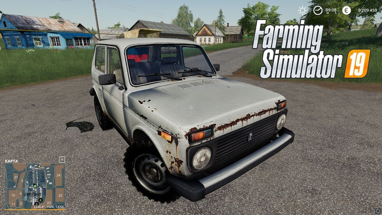Mods Farming Simulator19/ FS19 LADA NIVA 4X4 V1.0 - YouTube