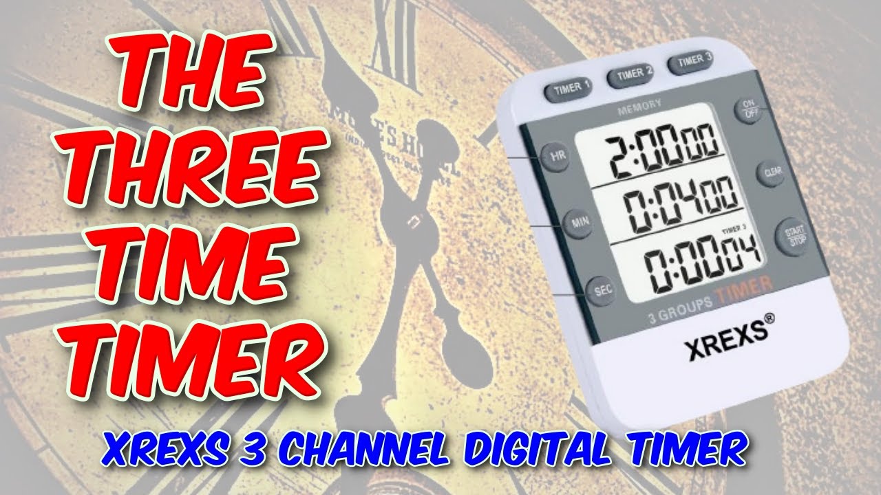 XREXS 3 Channel Digital Timer Review - YouTube
