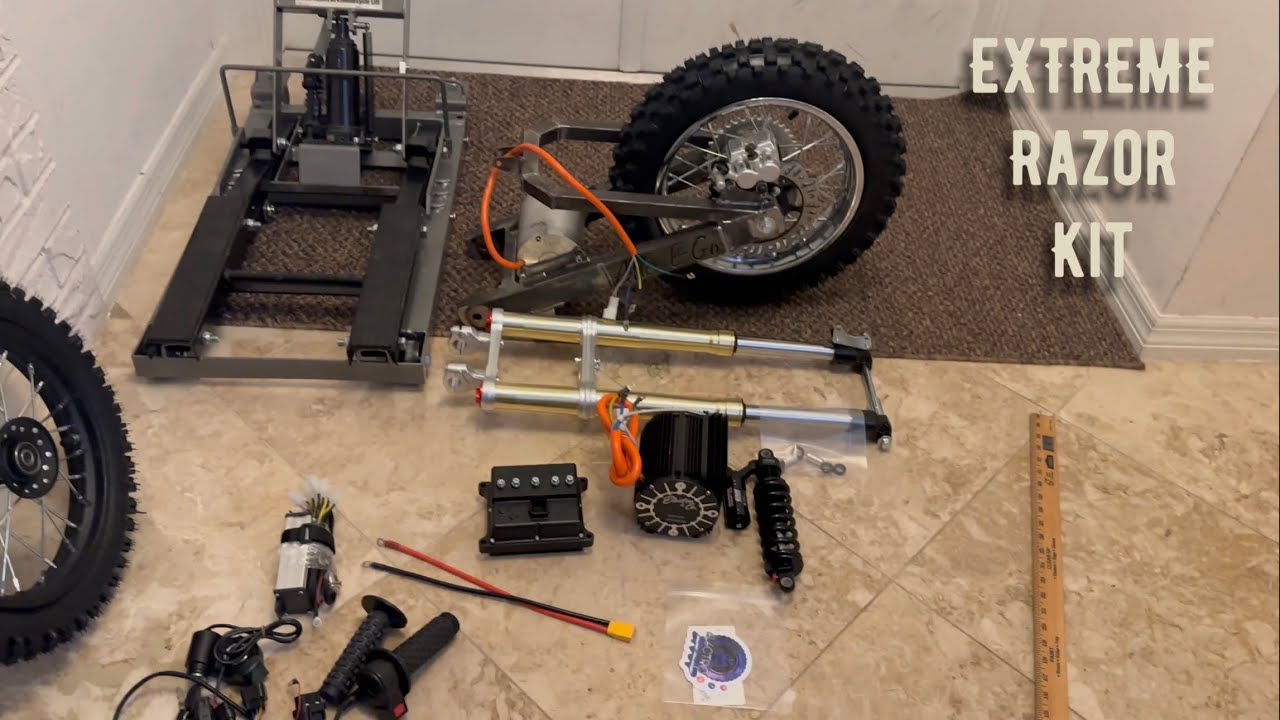 Unboxing The E&C EXTREME Razor Kit; EC4P Motor, TRUMOTO Noisy Cricket ...