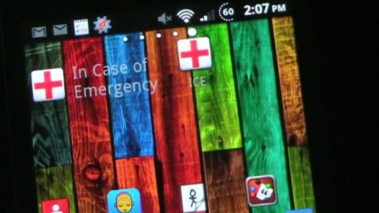 ICE - In Case Of Emergency - Android App Review - YouTube