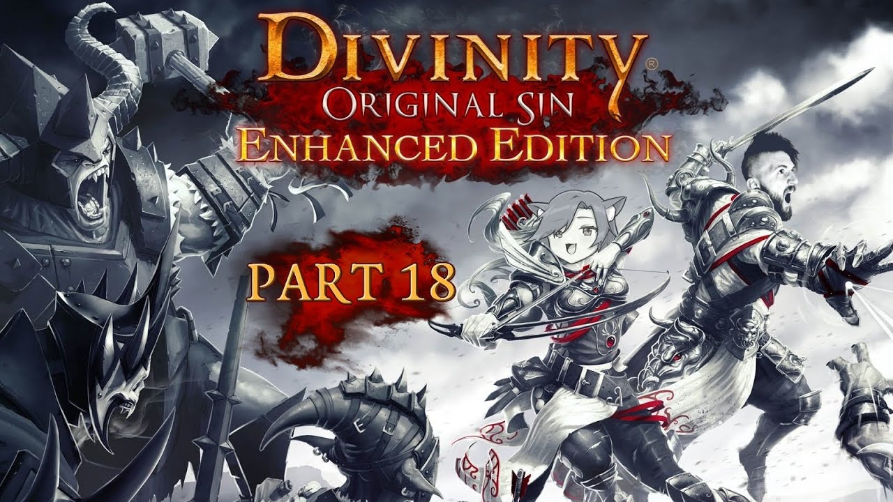 DIVINITY ORIGINAL SIN || chaotic co-op with Xander!! Troll cave troll ...