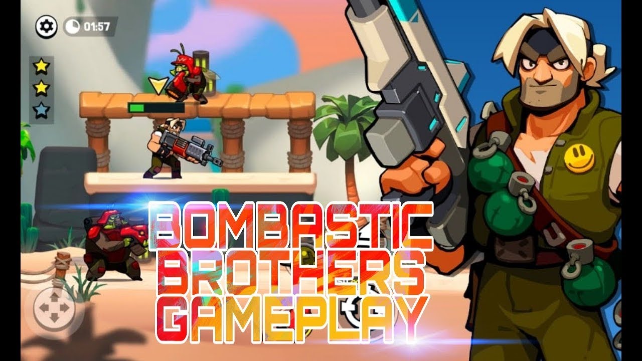 Bombastic brothers gameplay new game for Android 2019 | Best Android ...