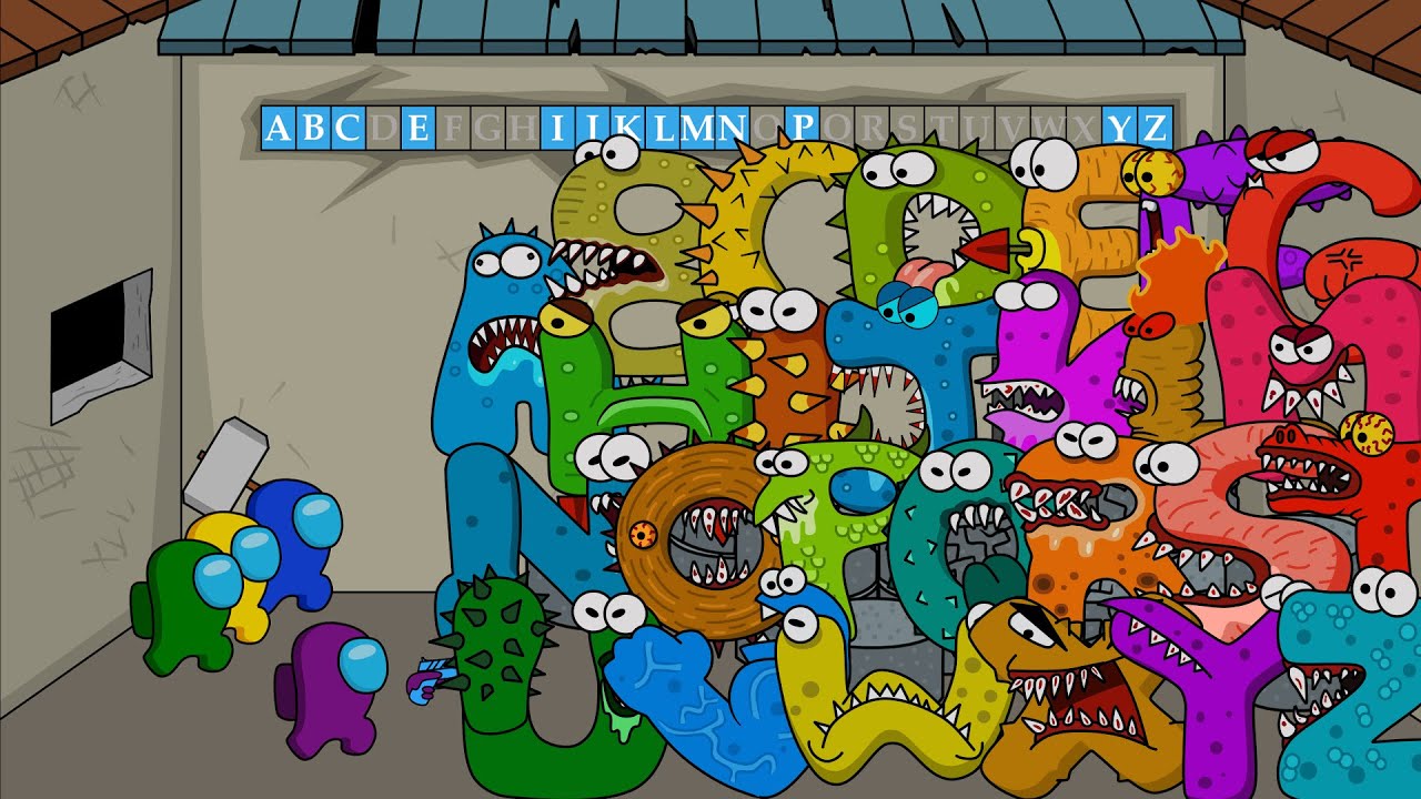 AMONG US vs. ABC Lore MONSTERS - YouTube