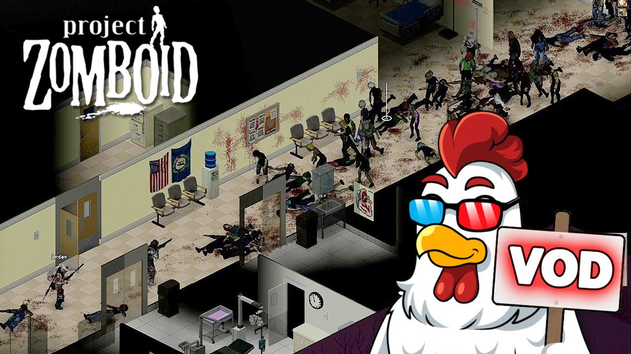 The Scariest Hospital in Project Zomboid - YouTube