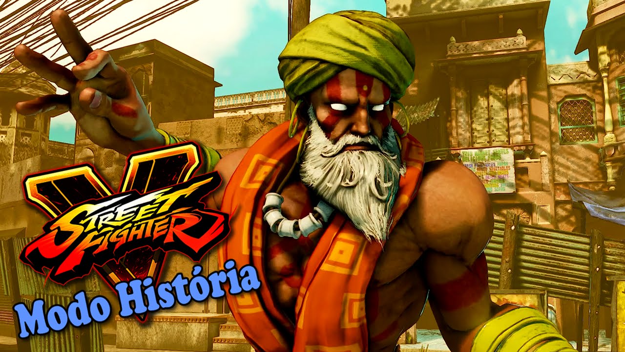 DHALSIM - Street Fighter 5 História #04 Pt-Br - YouTube