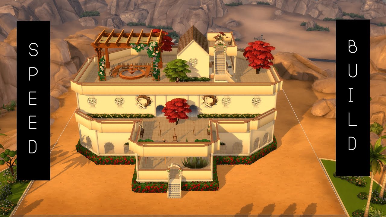 Ancient Greek Manor || Speedbuild - YouTube
