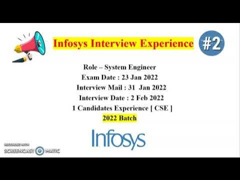 Infosys Interview Experience | Infosys Interview Questions| CSE ...
