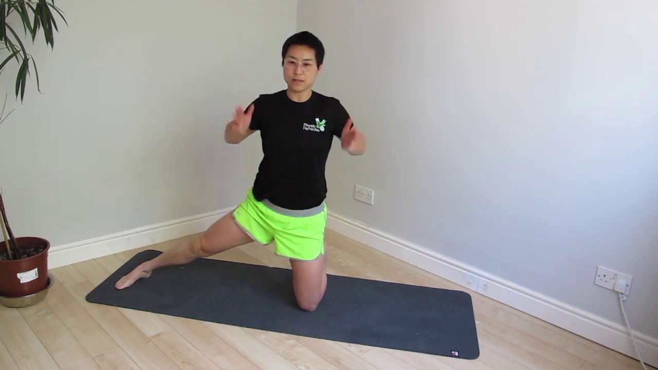 15 min stretch for runners and cyclists - YouTube