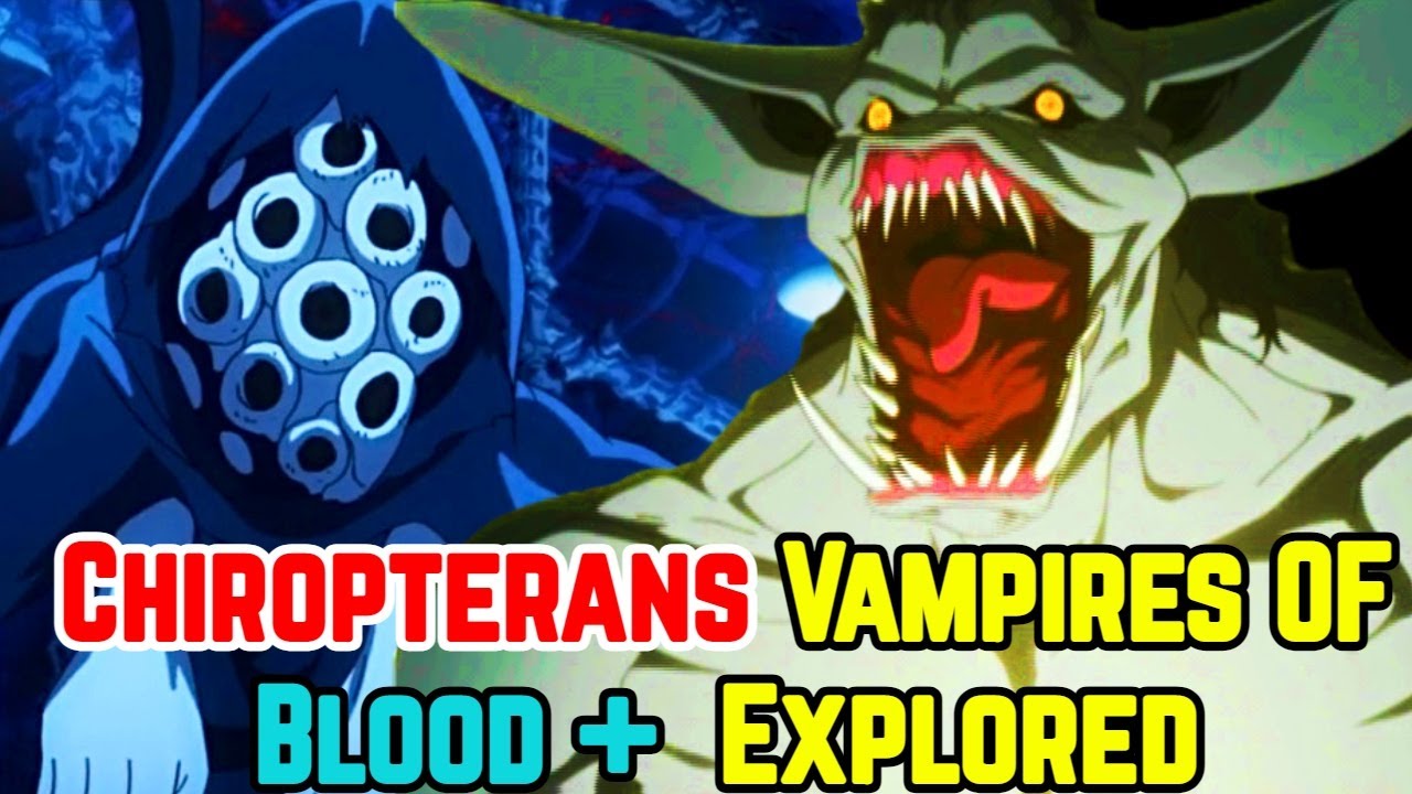 Chiropterans: Most Terrifying Form Of Vampires From Blood+ Explored ...