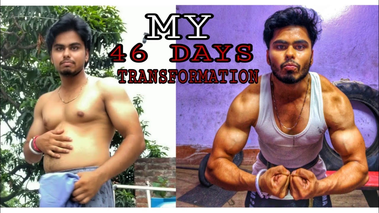 MY BODY TRANSFORMATION || 67 KG - 49 KG in 46days - YouTube
