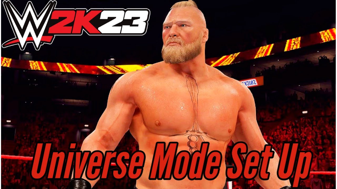 WWE 2K23 | Universe Mode Set Up! - YouTube