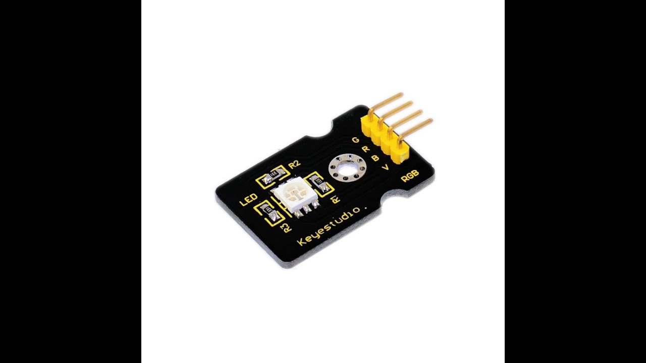 RGB LED Module Using Arduino Uno R3 #microcontrollers #arduino #sensor ...
