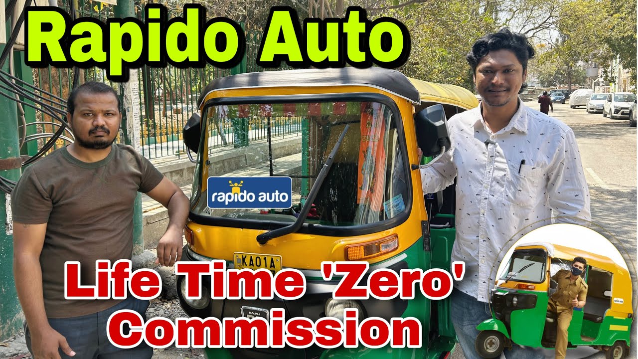 Lifetime Zero Commission 💵| Good News To Auto Drivers | Rapido Auto | # ...