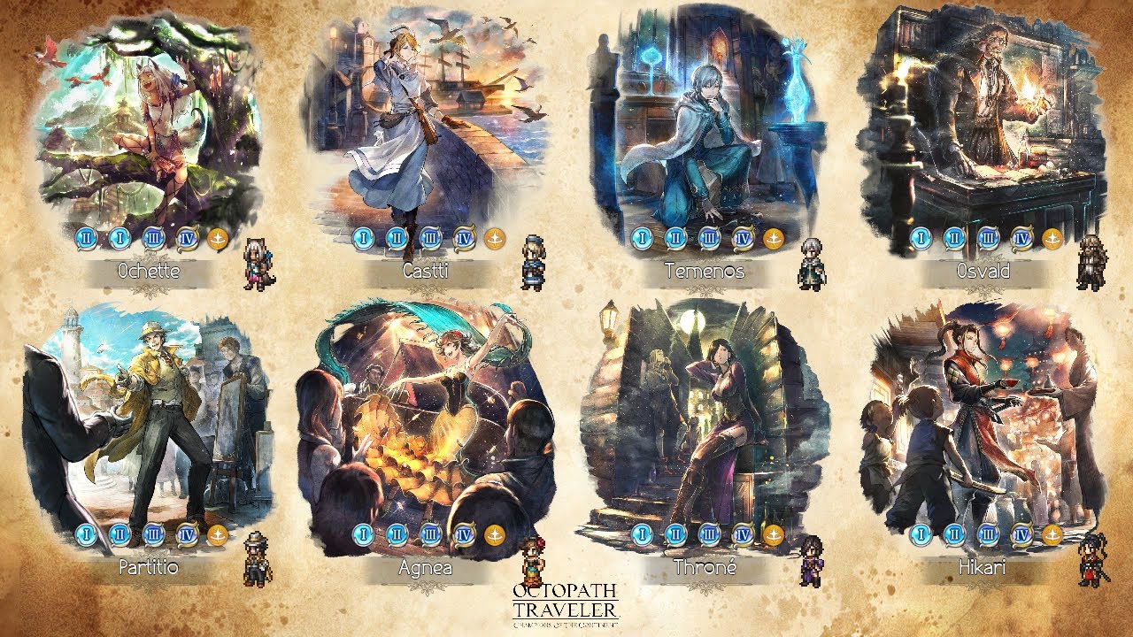 A tribute to Octopath Traveler 2 in CoTC-Spear of Salvation Showcase ...