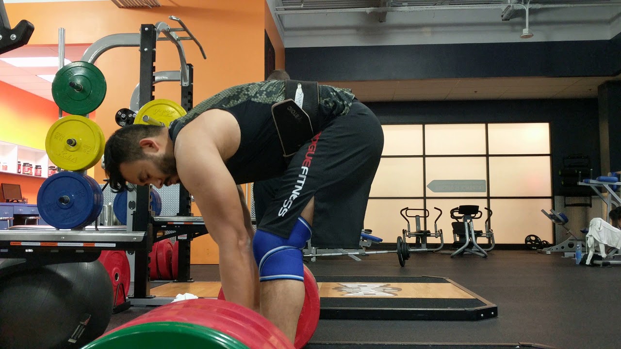 Deadlift - 2RM - 355 lbs - Daly City Crunch - YouTube