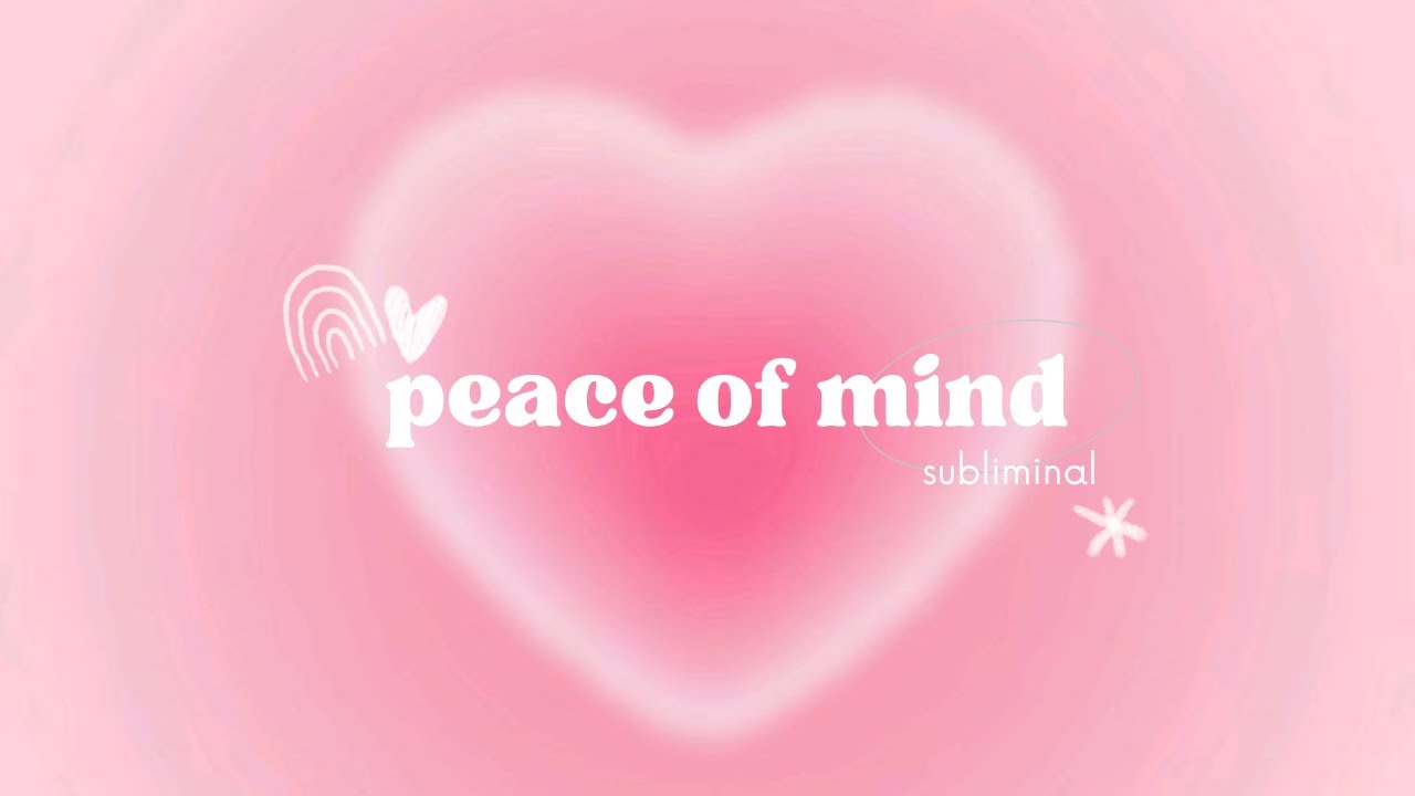 manifest inner peace with this subliminal :) - YouTube