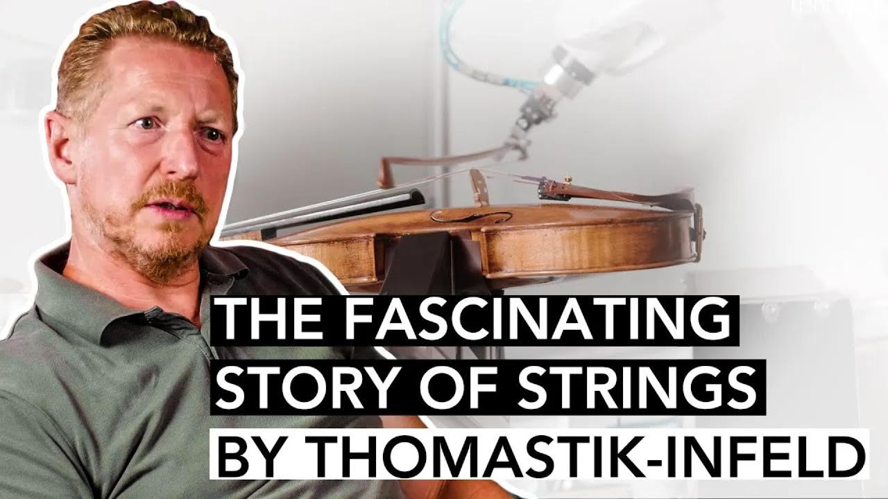 The FASCINATING STORY of how THOMASTIK-INFELD STRINGS are made - YouTube
