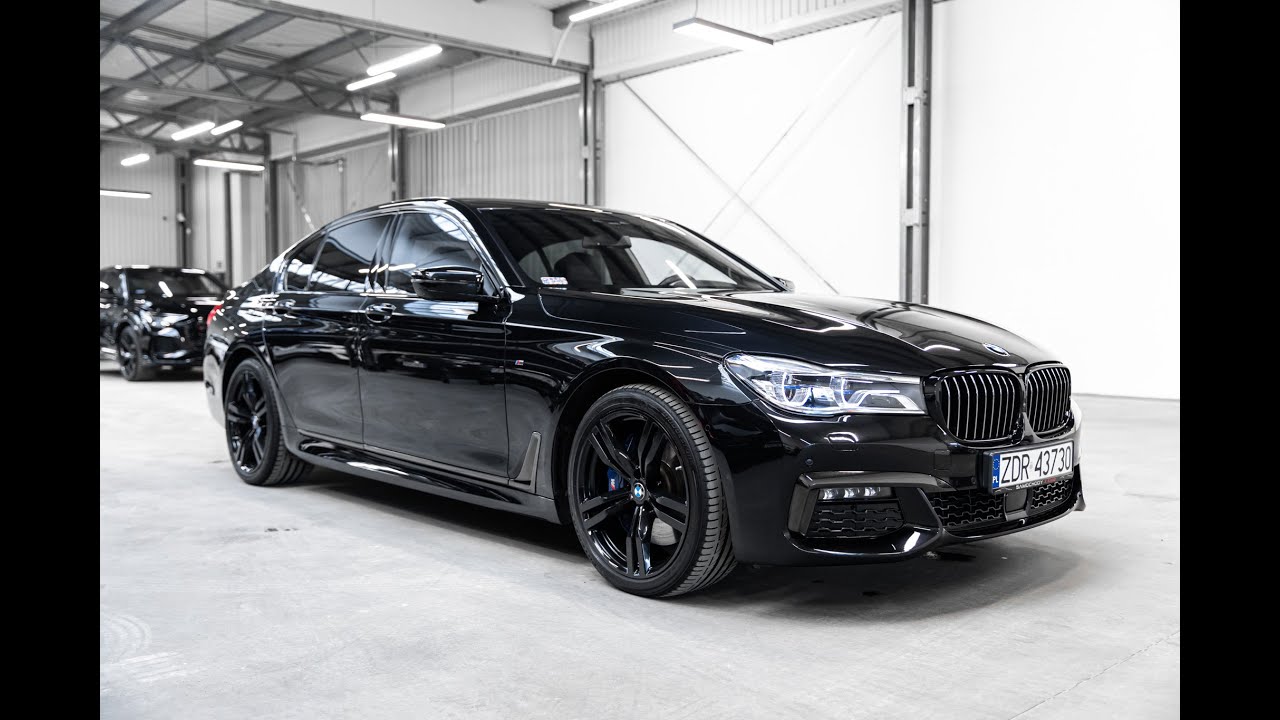 BMW 740d xDrive 320 KM M-Sport G11, 2018. Tylko 38 000 km. Prezentacja ...