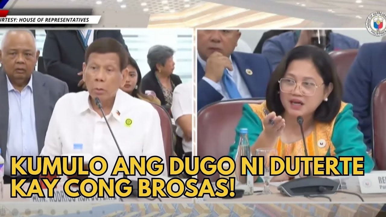 Pikon si Duterte, kumulo ang dugo kay Rep. Brosas, DDS pumipiyesta sa ...