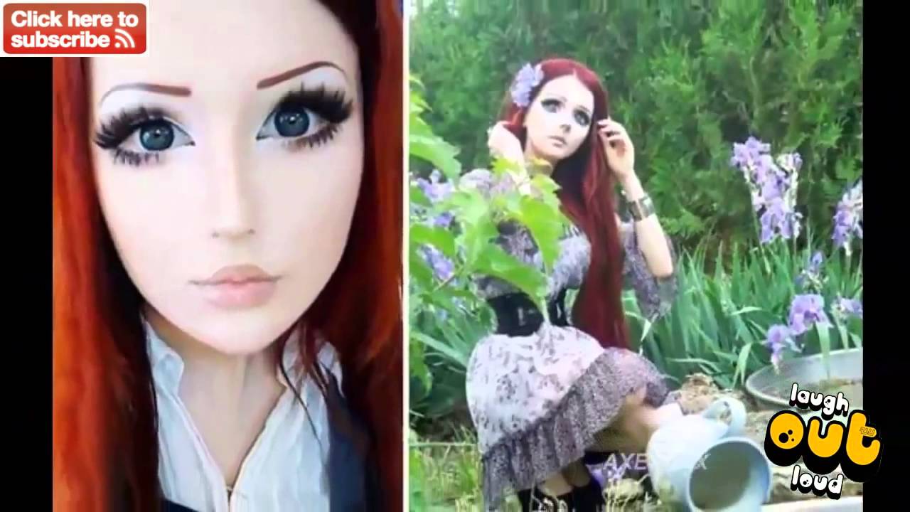 #218 TOP Real People Who Look Like Dolls 2015 - YouTube