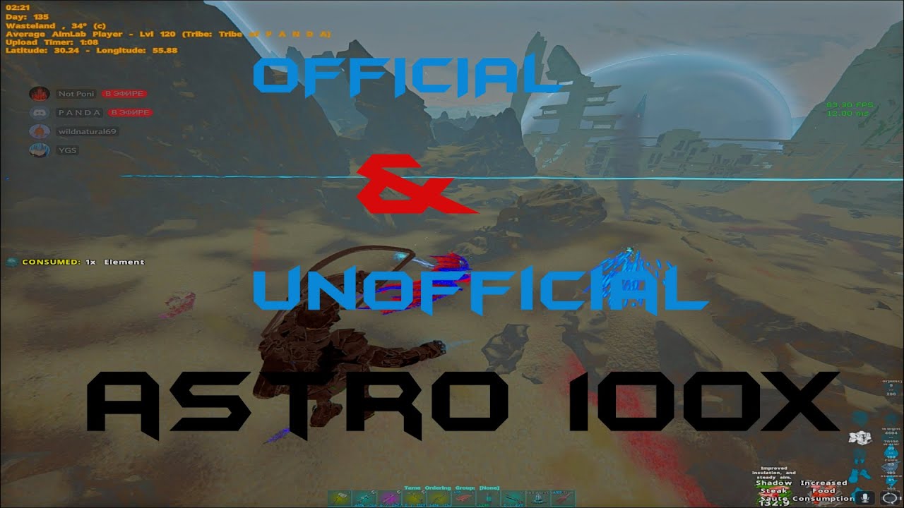 ARK OFFICIAL & UNOFFICIAL PVP | ASTRO PVP X1ОО | #1О - YouTube