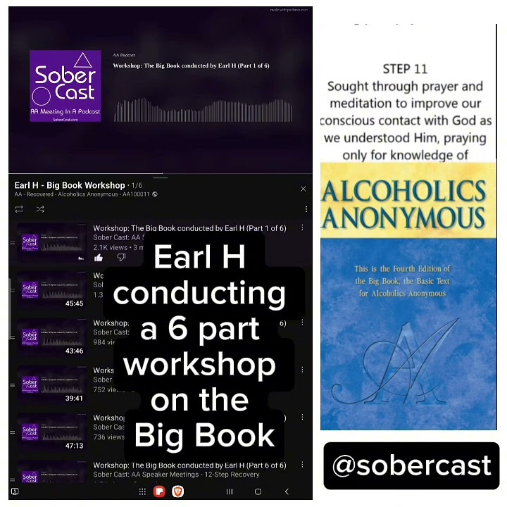 @AA100011 EARL H BIG BOOK WORKSHOP ADD TO PLAYLIST (link in desc) - YouTube