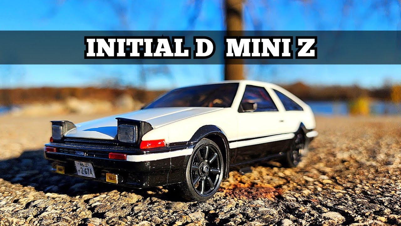 Initial D Kyosho mini z unboxing - YouTube