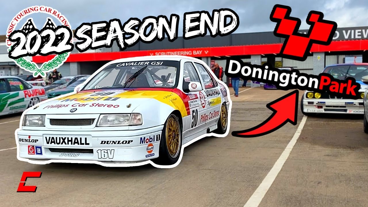 Vauxhall Cavalier GSi Classic Touring Car goes to Donington Park! - YouTube