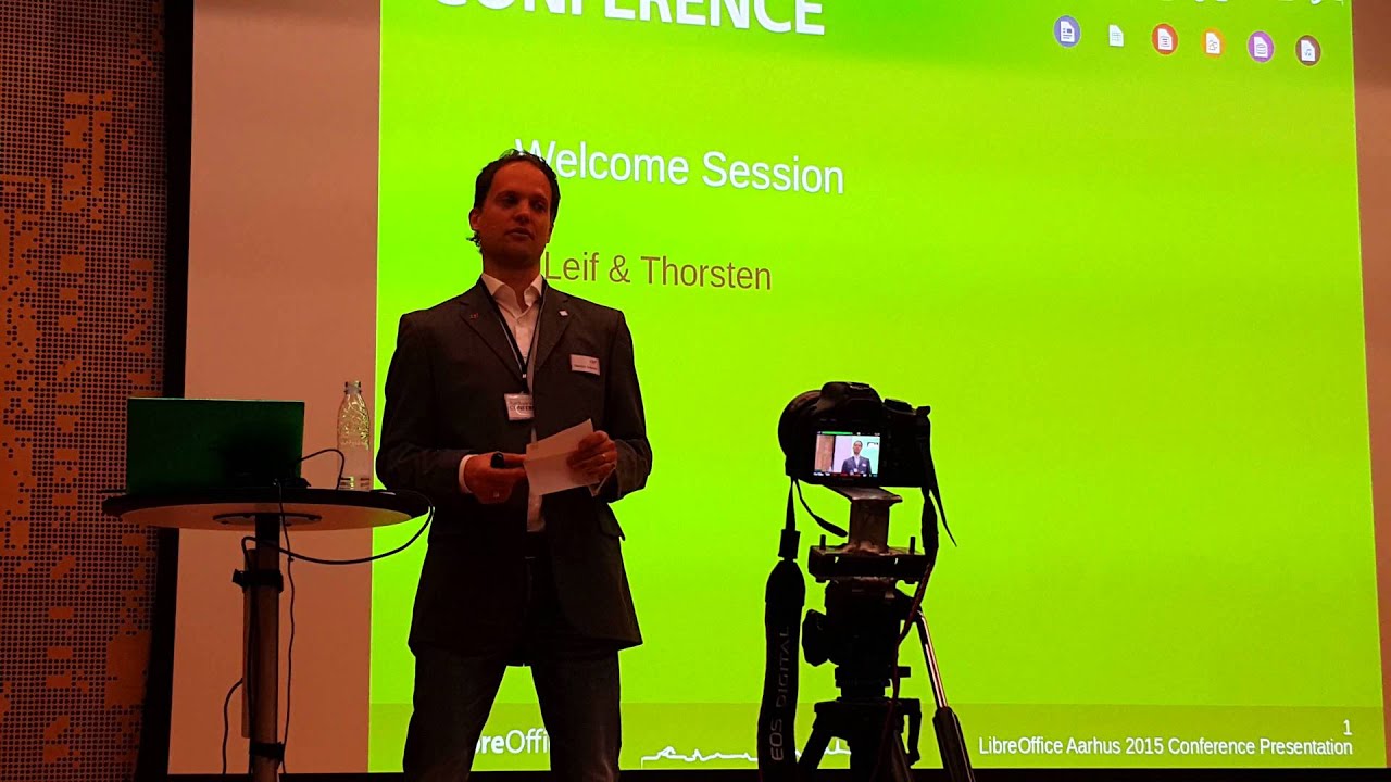 Aarhus LibreOffice Conference 2015: Welcome Session, Thorsten Behrens - YouTube
