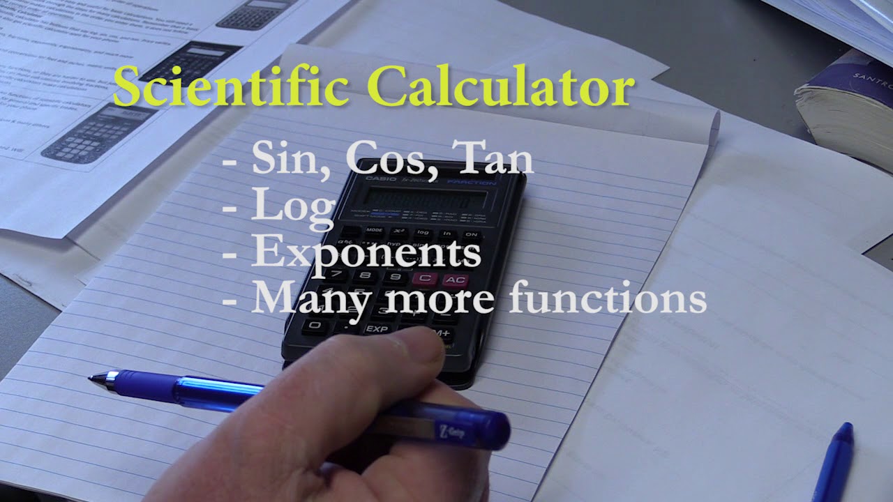 Types Of Calculators - YouTube