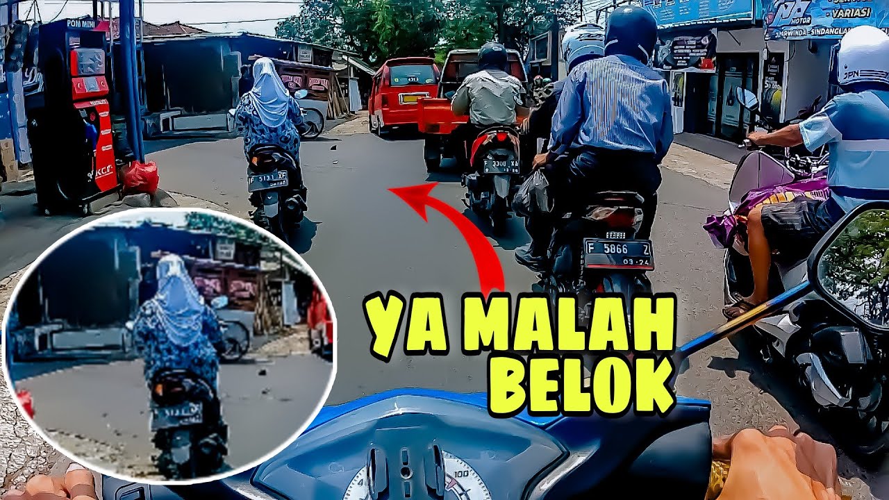 GINI KALAU MOTOVLOGGER GABUT DI SIANG HARI - YouTube