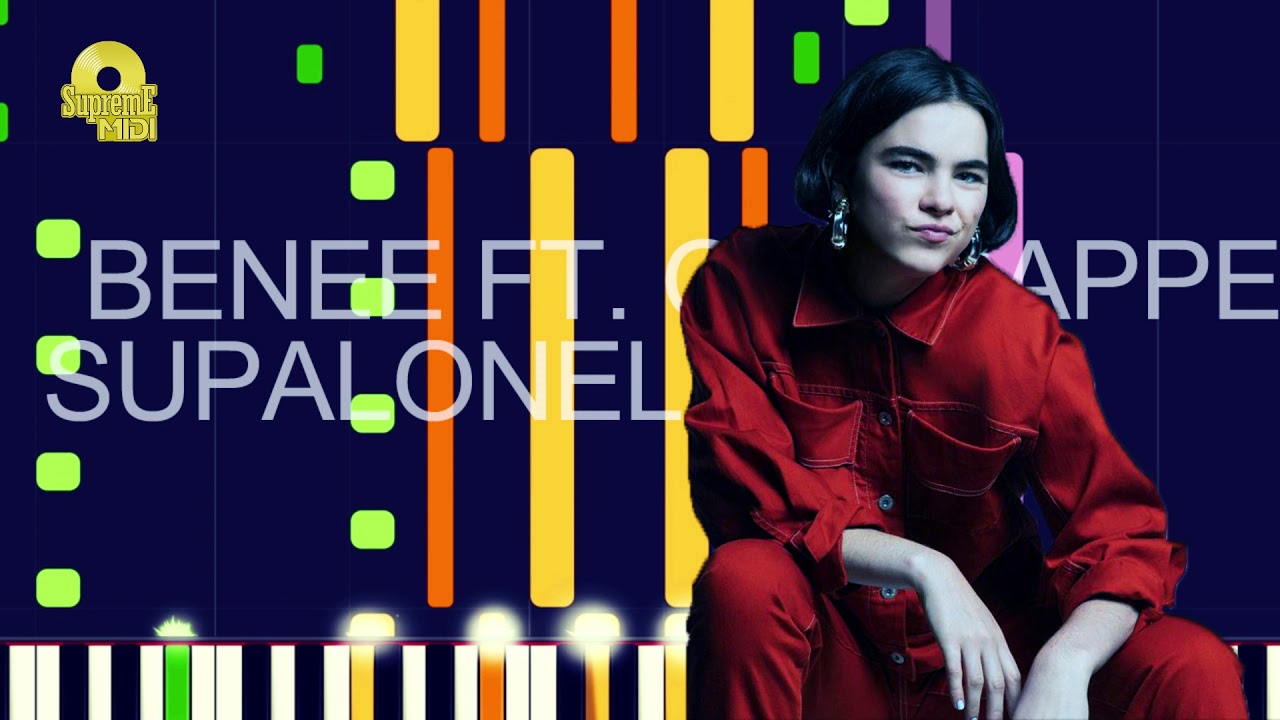 Benee ft. Gus Dapperton - SUPALONELY (PRO MIDI REMAKE) - "in the style ...