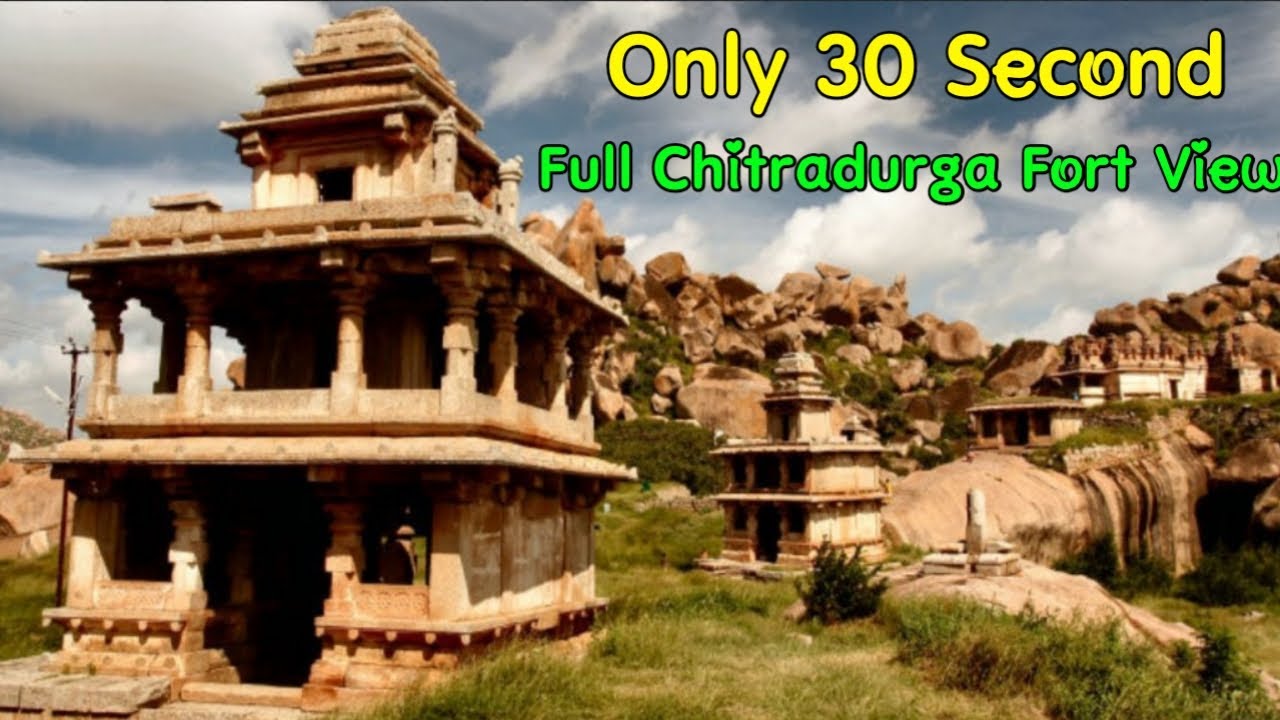Only 30 Second full Chitradurga Fort View | Chitradurga | Status | Fort ...