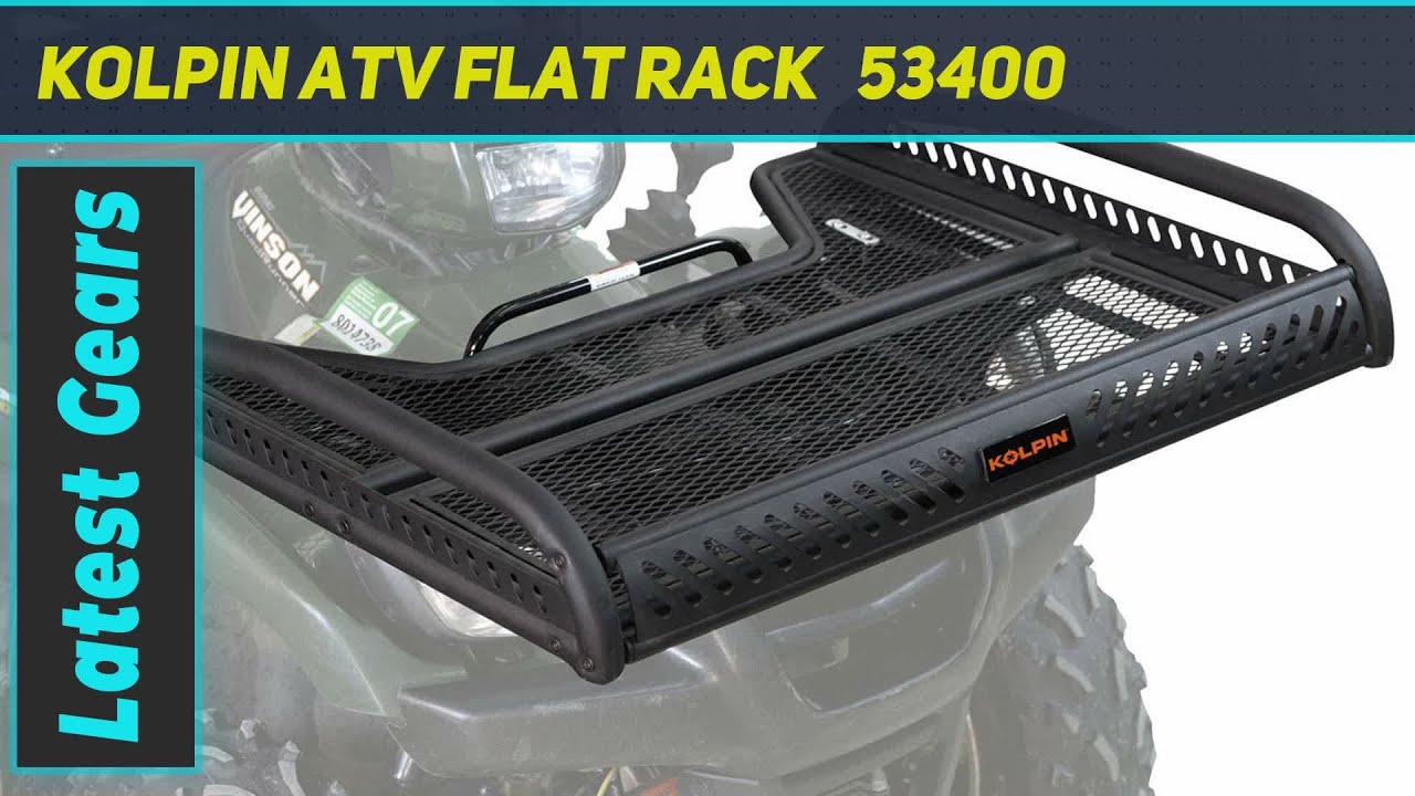 Kolpin ATV Flat Rack 53400 - Review 2023 - YouTube