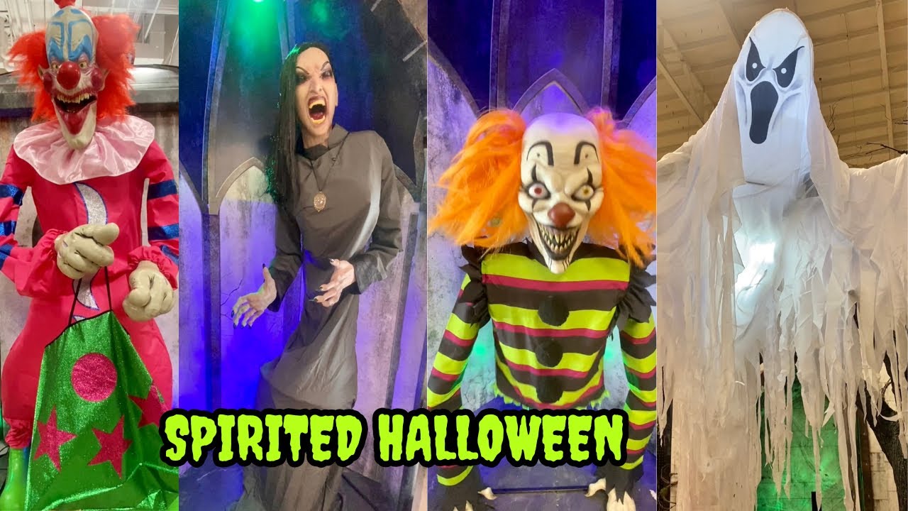 “Inside Spirit Halloween 🎃 / Halloween Store Tour & Scary Costumes” 👻 ...