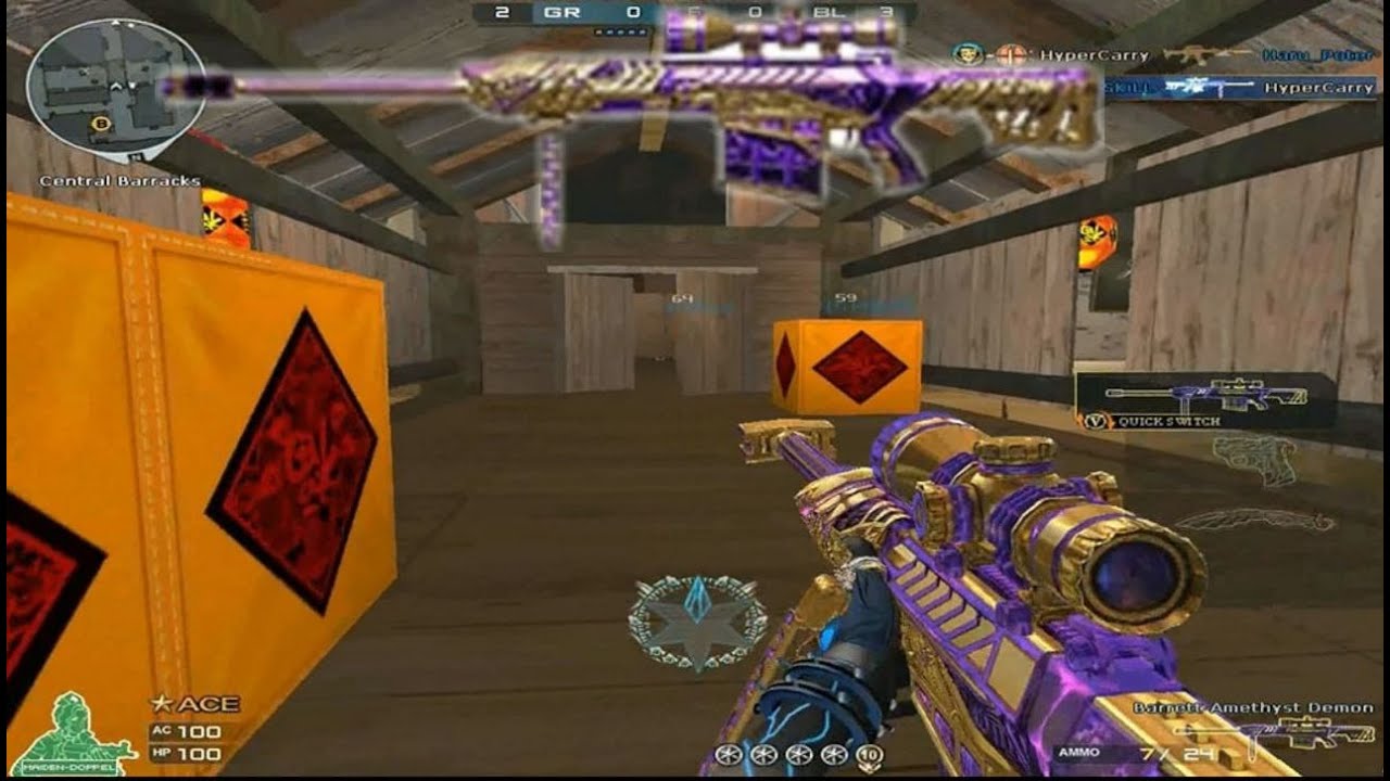 crossfire: SND Ranked #16(Barrett-amethyst demon) - YouTube