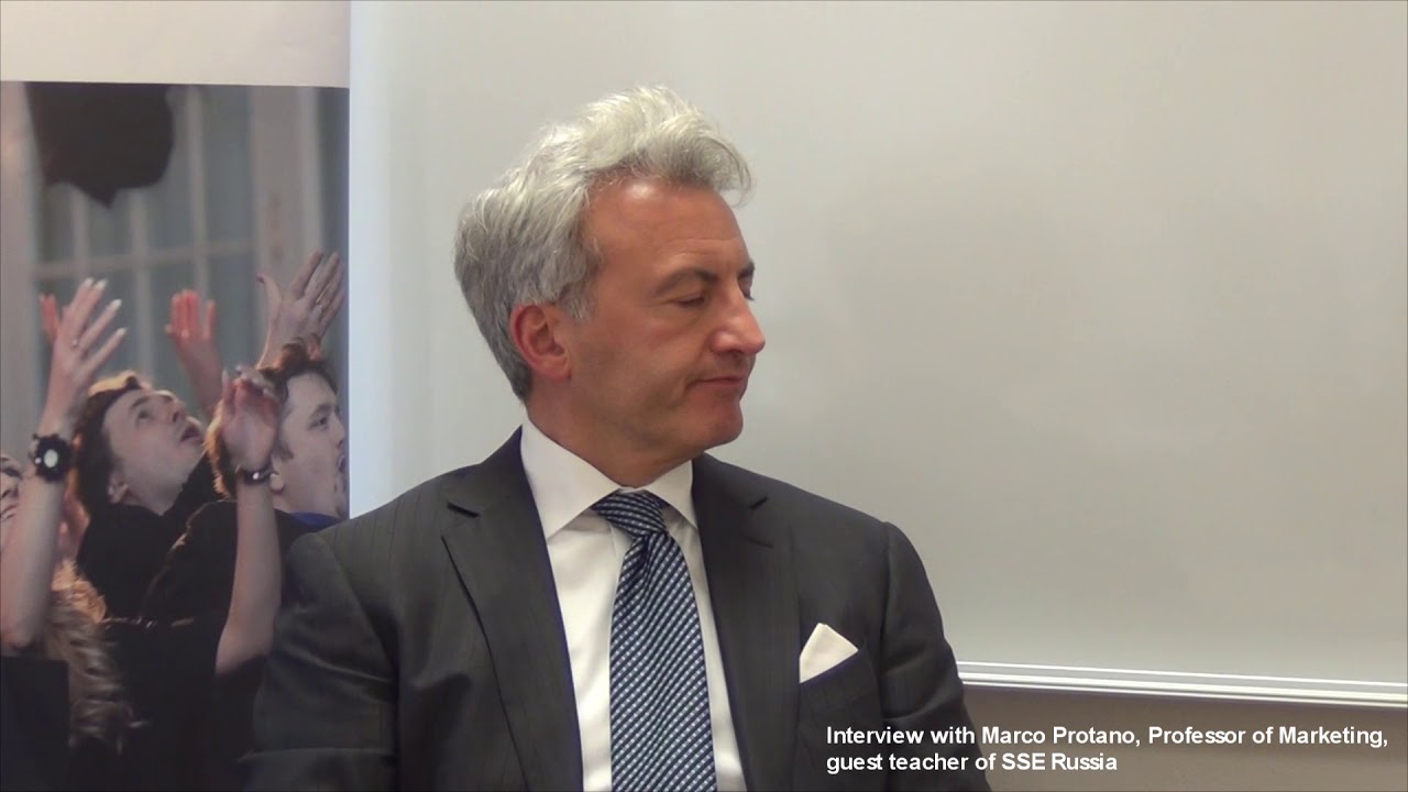 Interview with Marco Protano, Professor of Marketing, guest teacher of ...