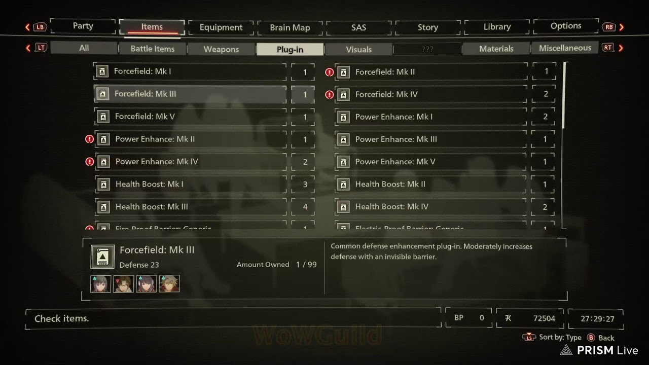 WoWGuild Tonybro's Live SCARLET NEXUS(EX01) - YouTube