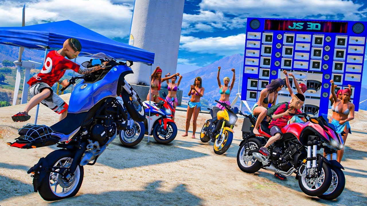 FUI NO EVENTO DE GRAU MOTOS DE NIKEN COM PEDRIN | GTA 5 MODS - YouTube