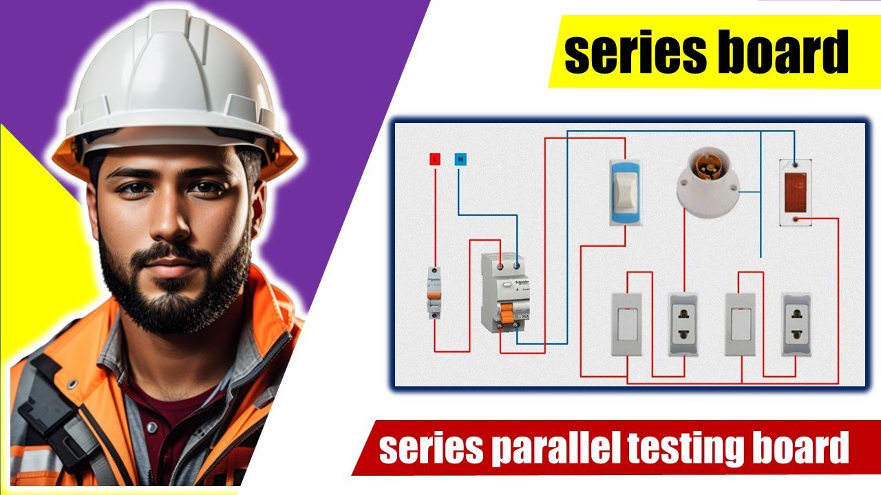 Parallel And Series Testing Board Series Parallel Testing Board Youtube