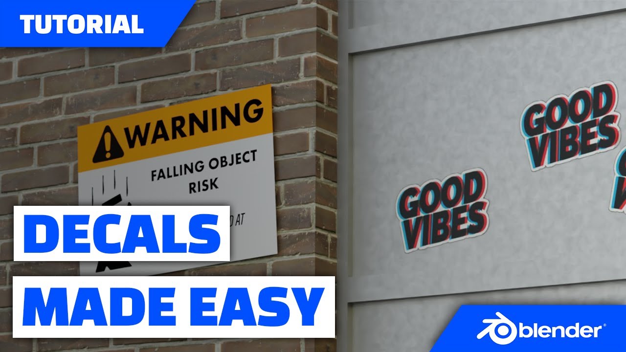 Blender 3D Sticker Tutorial: Fast and Easy - YouTube