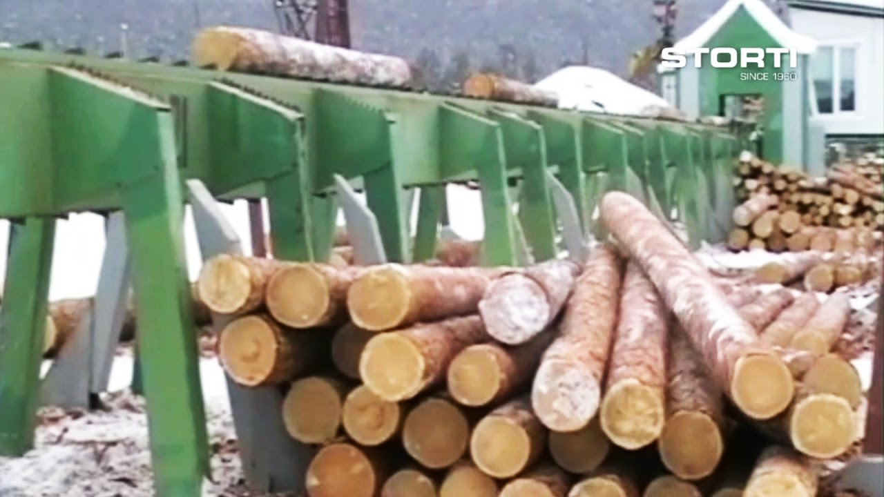 STORTI Log sorting - YouTube
