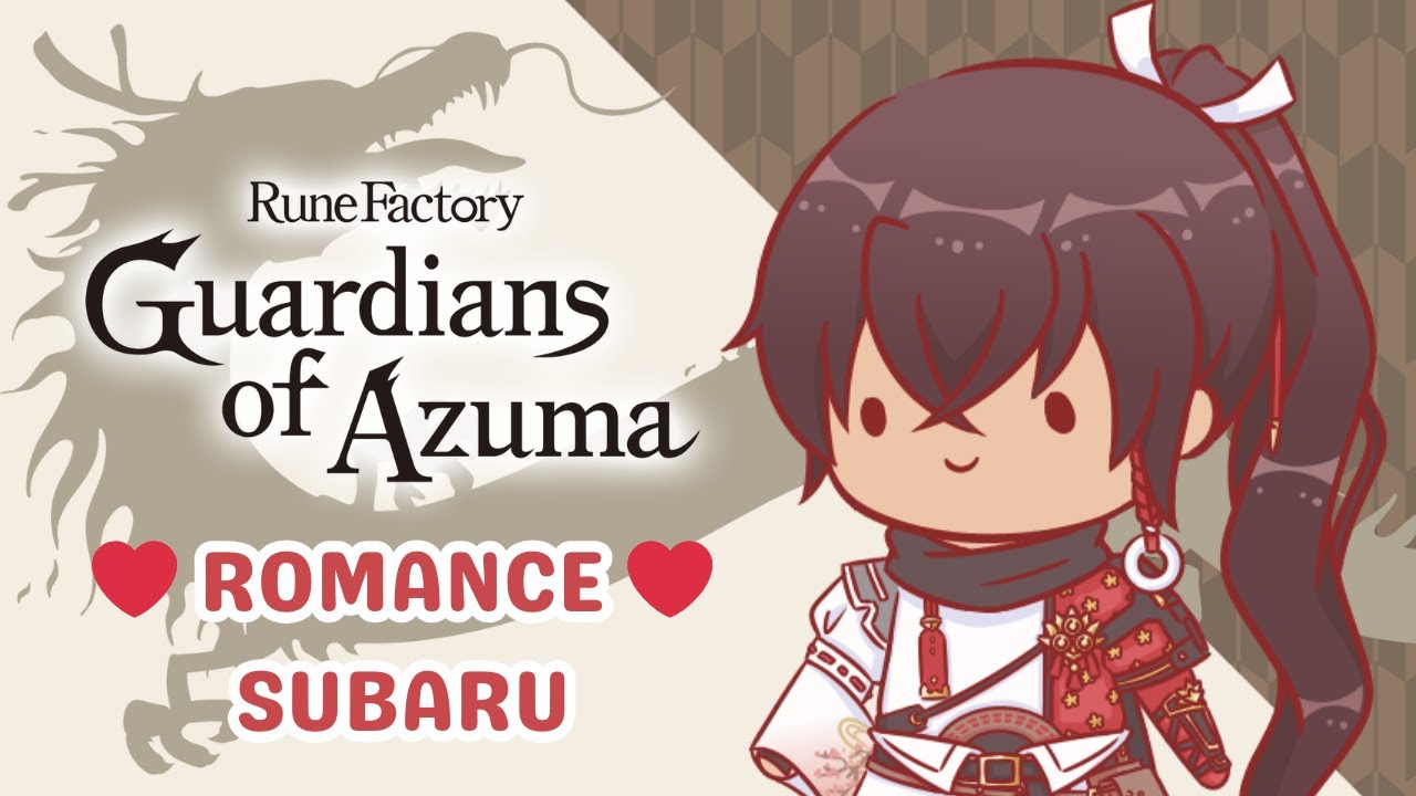 Rune Factory: Guardians of Azuma - Subaru Romance [JP Voices] - YouTube