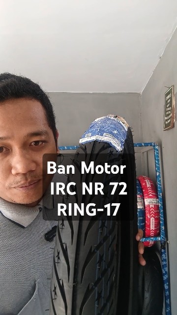 Ban motor IRC NR 72 Ring-17 Tube Type. Cocok untuk segala jenis motor ...