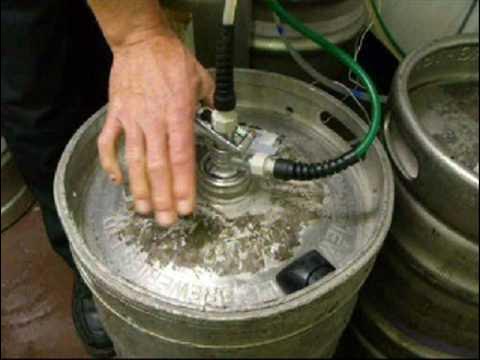 How to change a keg change - YouTube