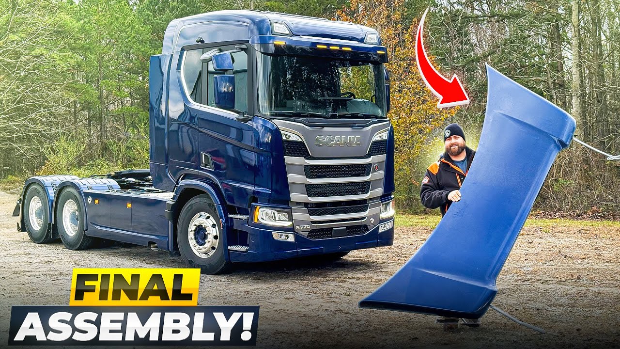 Unboxing and FINAL Assembly Our New Scania Semi Truck - YouTube