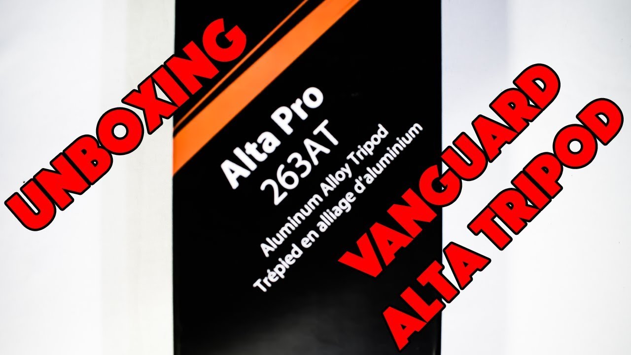 UNBOXING - Vanguard ALTA PRO 263AT Tripod - YouTube
