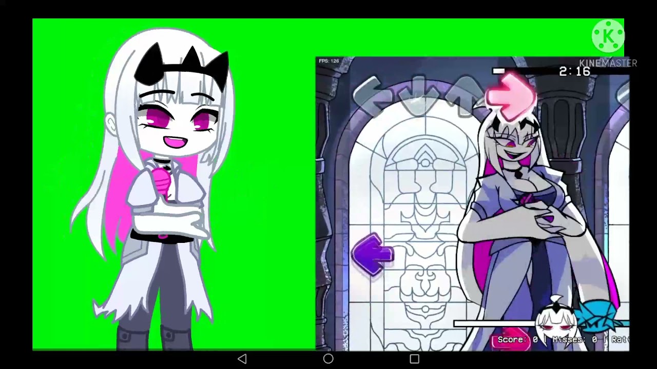 gacha club x fnf vs Nikusa || Promenade song || HAPPY NEW YEAR EVERYONE ...