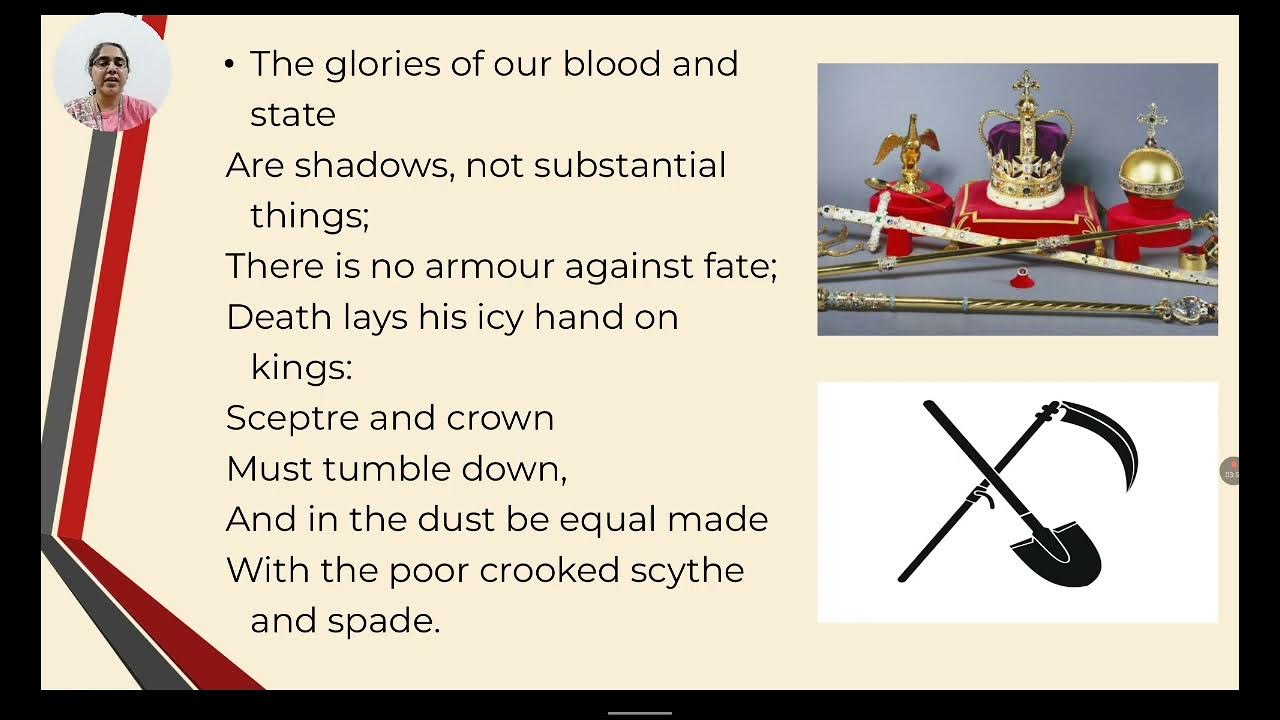 Death the Leveller by James Shirley - YouTube