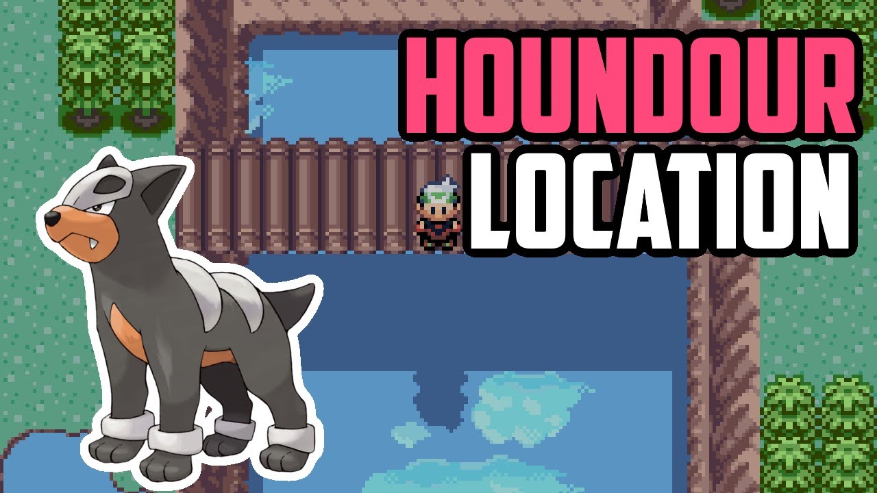 How to Catch Houndour - Pokémon Emerald - YouTube